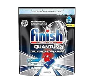 Finish Ultimate Dishwasher Tablets 60's Regular : Amazon.in: Health ...