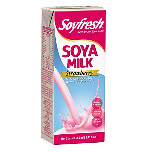 SoyFresh Non Dairy SOYA Milk with Strawberry, 1Ltr : Amazon.in: Grocery ...