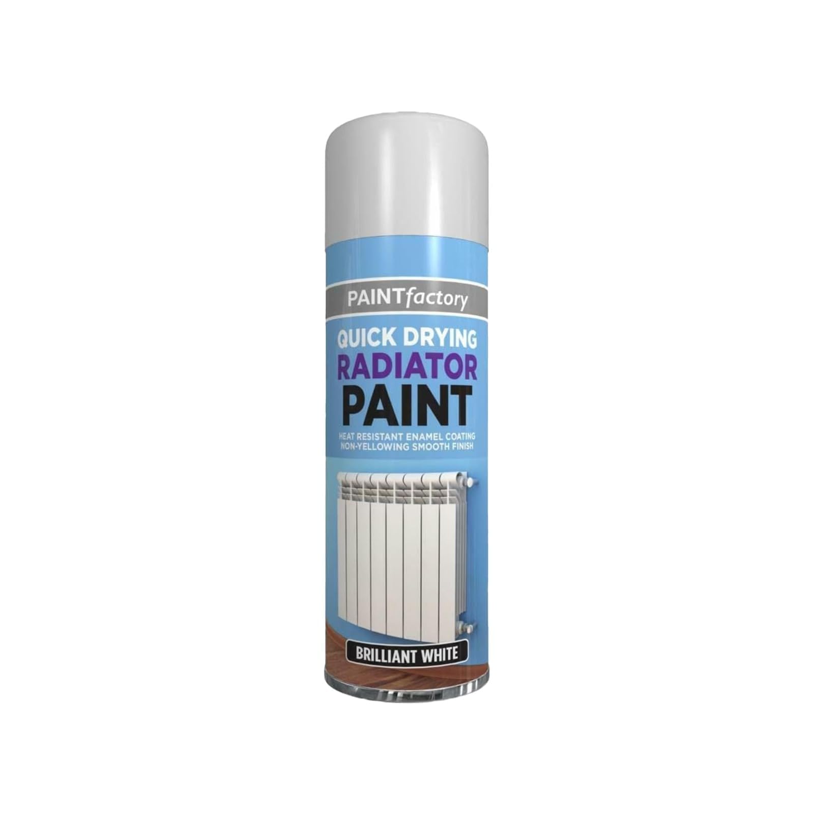 PNJB White Radiator Spray Paint, Heat Resistant Quick Dry Aerosol ...