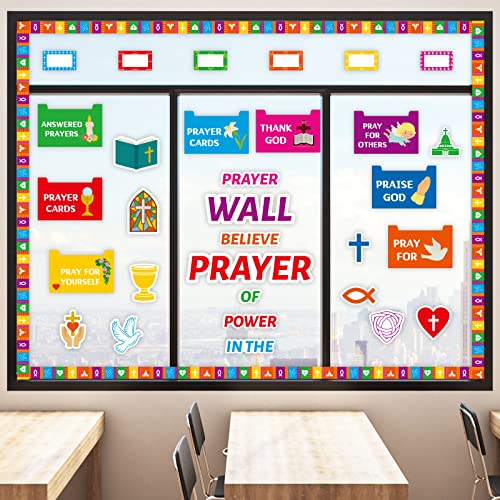 Snapklik.com : Prayer Wall Bulletin Board Decorations Christian Sunday ...