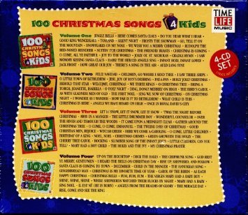 Various Artists - 100 Christmas Songs 4 Kids - Volumes 1, 2, 3 and 4 ...