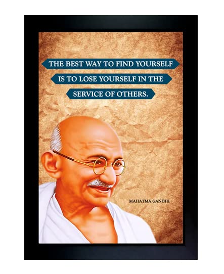 RV SALES Mahatma Gandhi JI Photo Frame | Freedom Fighter Frame ...