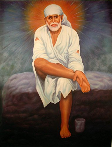 Exotic India One with The Perfect State of Brahman - Oil on Canvas ...
