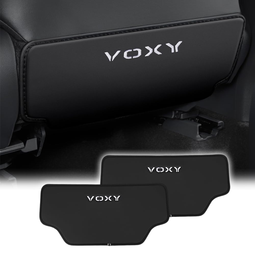 Amazon | XIKER トヨタ ヴォクシー 80系 90系専用 PUレザー製 車用キックガード 傷 汚れ防止 撥水加工 運転席 シートバックカバー 助手席 ドレスアップ 内装 カスタム ...