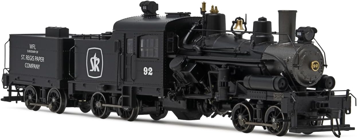 Heisler Locomotora de vapor St. Regis Paper Company #92 Modelo de 3 ...