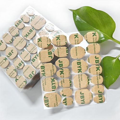 Amazon.com: Nail Adhesive Tabs, Sticky Tabs for Nails, Strong Nail Glue ...