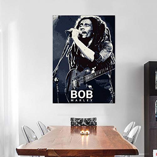 The Art Bundle Bob Marley Unframed Jumbo Big Poster Vinyl Wall Sticker ...