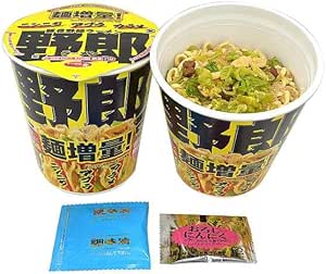 Amazon.co.jp: 【販路限定品】サッポロ一番 野郎ラーメン 豚骨野郎ラーメン 126g×12個 : 食品・飲料・お酒