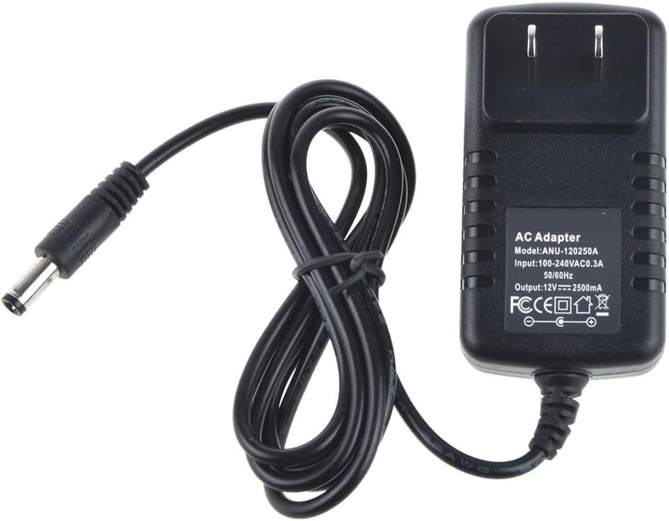 Amazon.com: Acdctek 12V 2.5A DC Power Adapter AC 100V-240V to DC Power ...