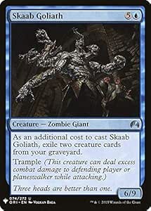 Amazon.com: Magic: The Gathering - Skaab Goliath - Mystery Booster ...