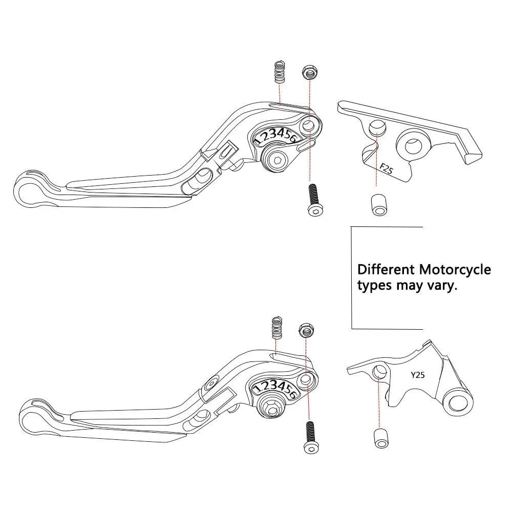 Styling Kit Motorcycle Clutch Lever For Suzuki GSX-8S GSX8S 2023 2024 ...