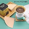 Amazon.com: BYKITCHEN Small Coffee Filters, Size 01, Set of 200 ...