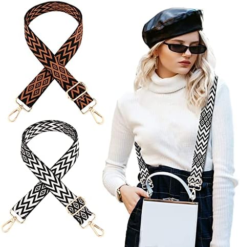 Adjustable Replacement Crossbody Bag Strap, 2 pcs Shoulder Bag Strap ...