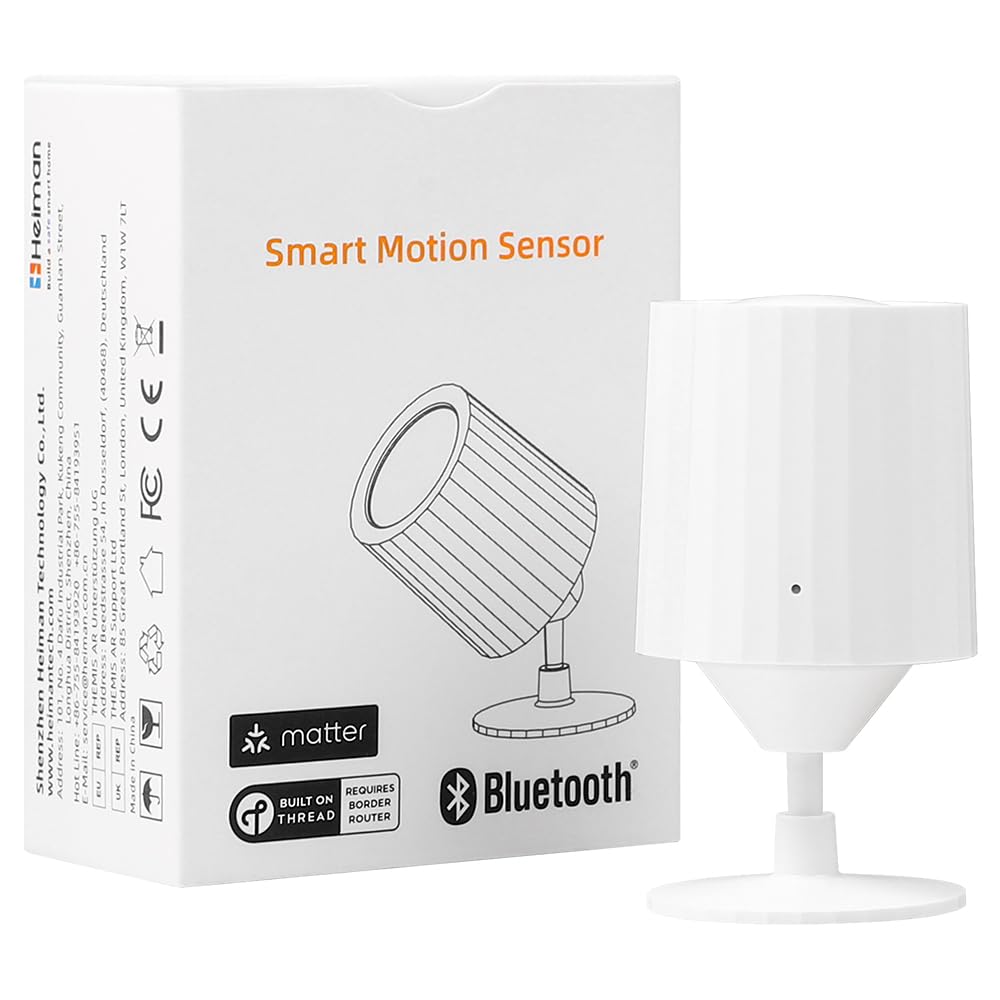 Amazon.com: HEIMAN Motion Sensor, Matter Over Thread,Smart Motion ...