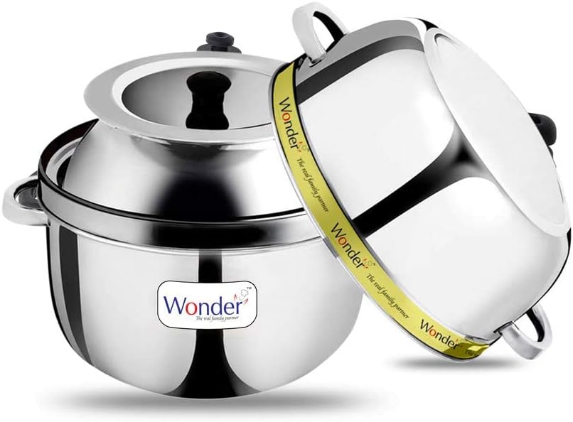 Buy SREERAM Steel Super China Pot Thermal Rice Cooker, 1500 ml, Silver ...