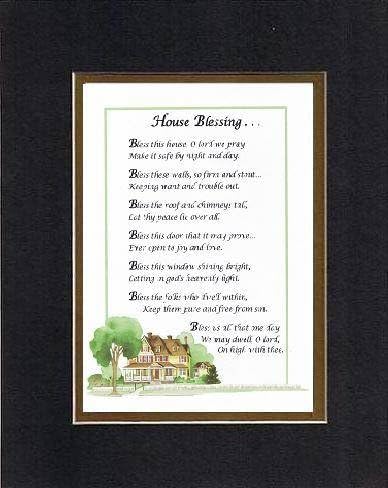 Amazon.com: Touching and Heartfelt Poem for Home - House Blessing Poem ...