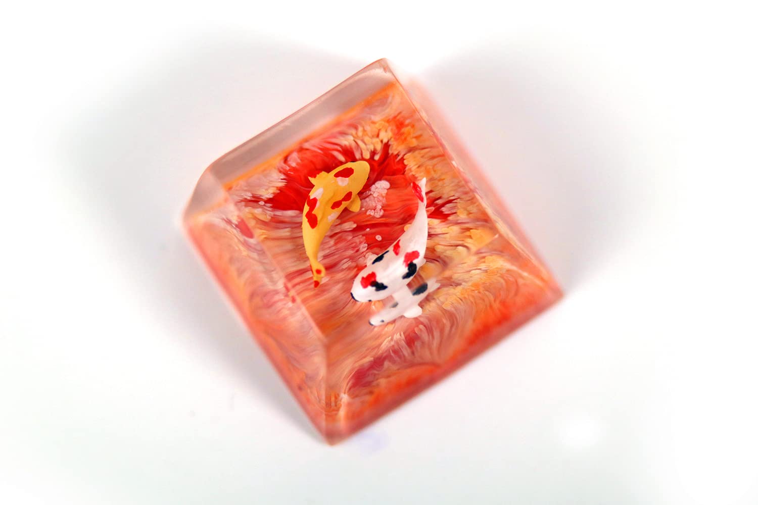 Buy MECHKYP Handmade Koi Fish Backlit Resin Keycap R4/Esc Artisan ...