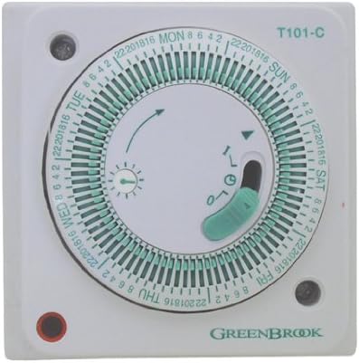 Greenbrook T101-C Socket Box Timer 7 Day Mechanical : Amazon.co.uk: DIY ...