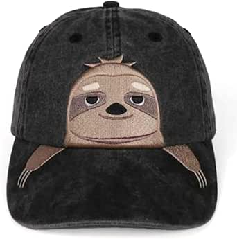 InnoBeta Sloth Gifts for Women Men, Sloth Cap Embroidered Adjustable ...