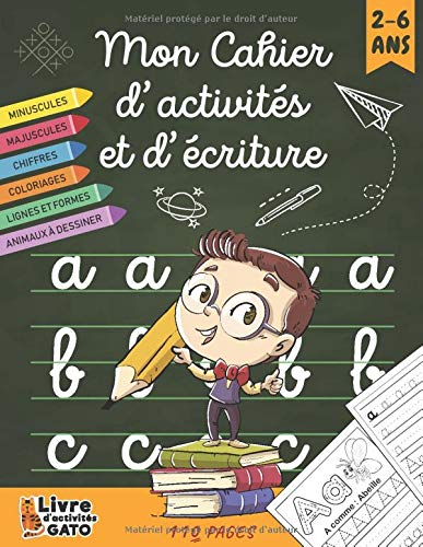 Buy Mon Cahier d'écriture: Maternelles & Cp, Mon cahier d'activités et ...