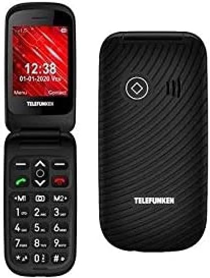 Telefunken - Teléfono móvil S440, Negro : Amazon.es: Electrónica