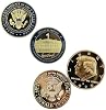 Amazon.com: 5 Pack Gold Plated Coins with 3D Floating Display Case ...