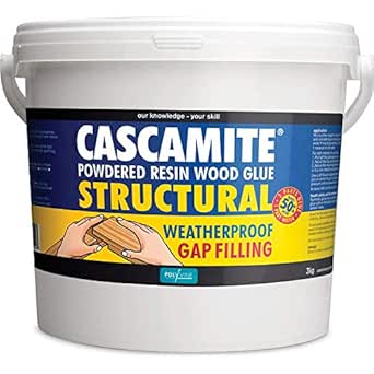 Polyvine CAS3KG Cascamite Powdered Resin Structural Wood Adhesive Tub, 3kg : Amazon.eg