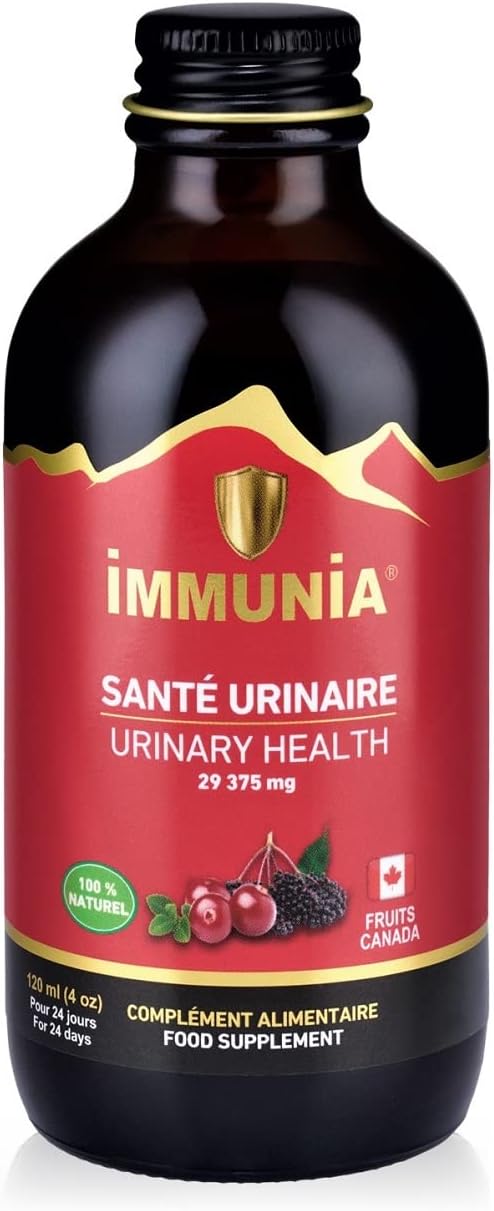 Immunia Urinary Health. Cranberry & Elderberry Concentrate. Fruits from ...