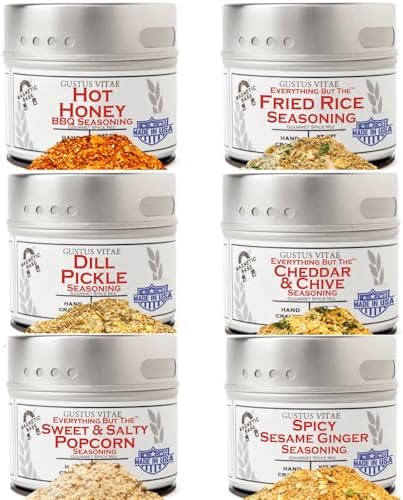 Amazon.com : Gourmet Steak & Beef Seasoning Gift Set - Six Pack ...