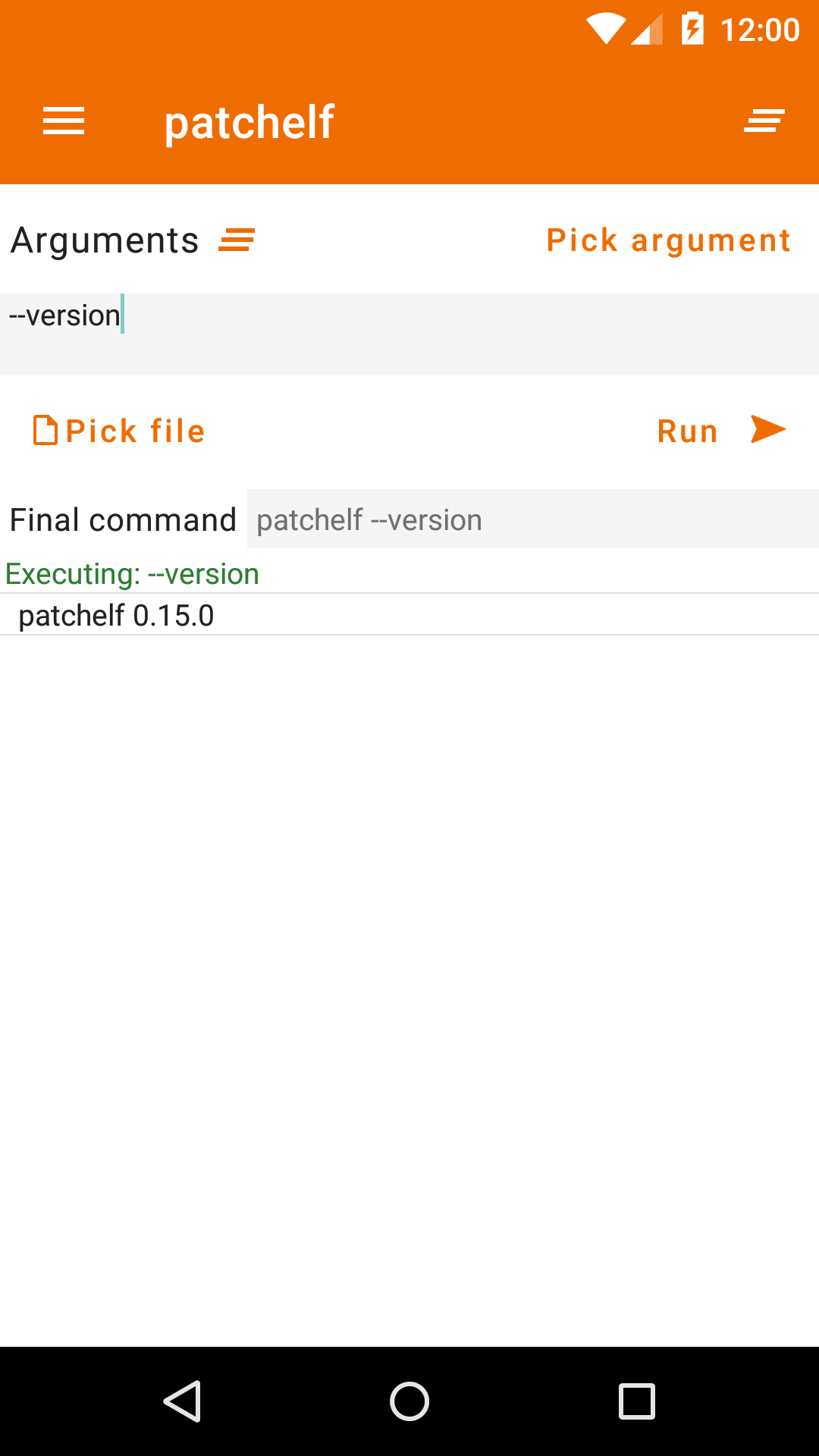 patchelf for Android - App on Amazon Appstore