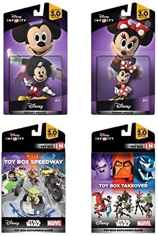 Disney Infinity 3.0 Edition: Mickey and Minnie Game Expansion Bundle ...