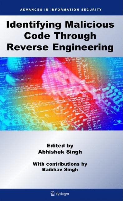 Identifying Malicious Code Through Reverse Engineering Edition Wiselibsshop