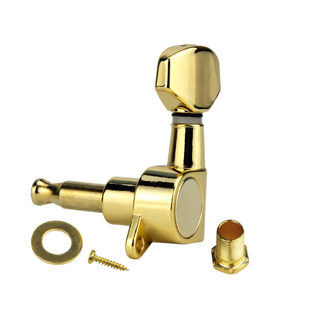Snapklik.com : FLEOR 6L Sealed Tuning Pegs Keys 6-in-line Electric ...