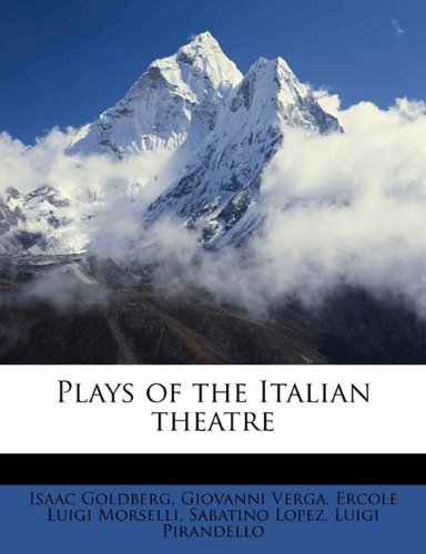 『Plays of the Italian Theatre』｜感想・レビュー - 読書メーター