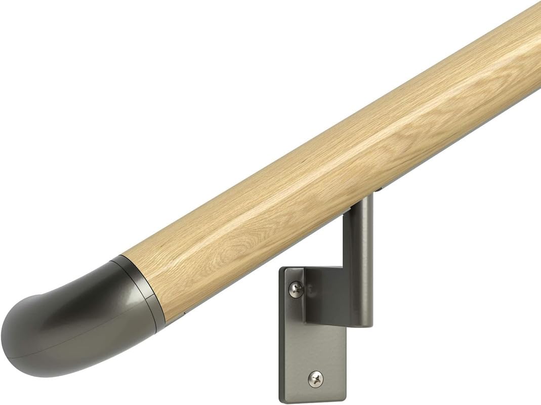Snapklik.com : Promenaid 4 Ft Handrail Kit - Complete Indoor Hand Rail ...