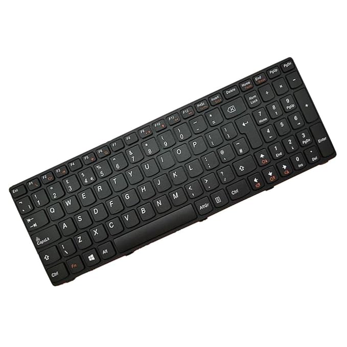 UK English Layout Keyboard for Lenovo Ideapad G575 G570 Z560 Z565 ...