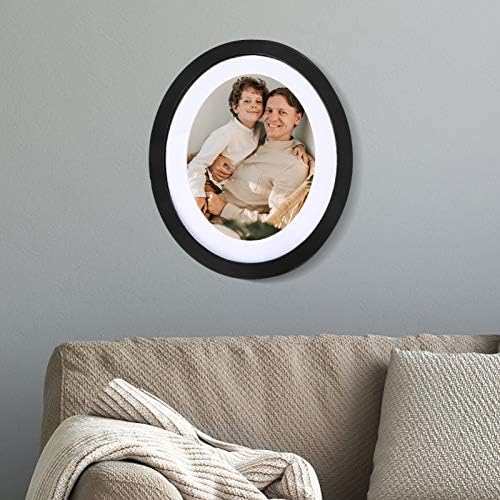 Amazon.com - Abaodam Photo Frame Classic Wood Oval Shape Picture Frame ...