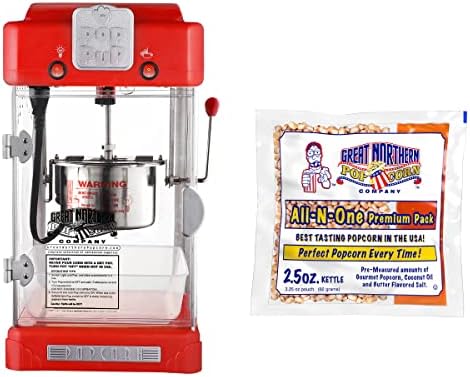 Amazon.com: Pop Pup Popcorn Machine - 2.5oz Tabletop Movie Theater ...
