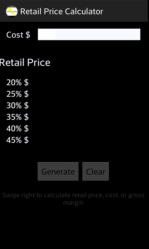 Retail Price Calculator - App on Amazon Appstore