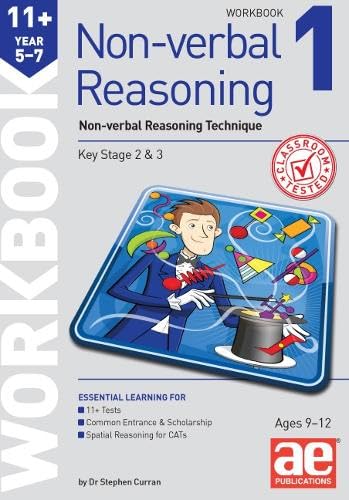 Amazon | 11+ Non-verbal Reasoning Year 5-7 Workbook 1: Non-verbal Reasoning Technique | Curran ...
