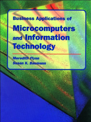 Buy Business Applications of Microcomputers and Information Technology ...
