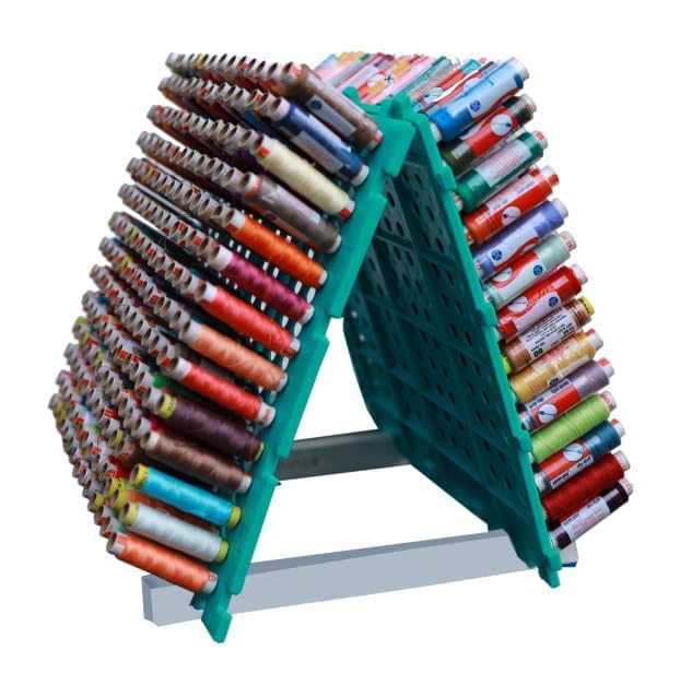 Generic Rotating Thread Holder Stand for Sewing Threads, Multicolour ...