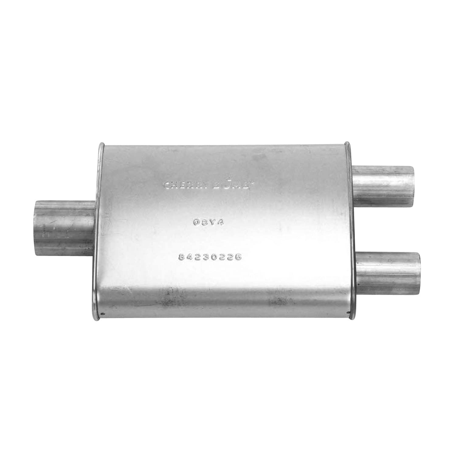 Amazon.com: Cherry Bomb 16835CB - Turbo Classic Steel Oval Gray Exhaust ...