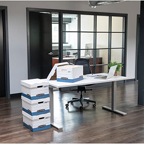 Snapklik.com : Bankers Box 12 Pack STOR/FILE Medium-Duty File Storage Boxes