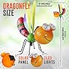Amazon.com : Shefio Dragonfly Solar Light - Metal Yard Art - Add Whimsy ...
