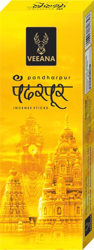 Veeana Pandharpur Agarbati 180 gm Incense Sticks | Premium Fragrance ...