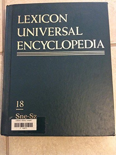Lexicon Universal Encyclopedia Volume 18: Unknown: Amazon.com: Books