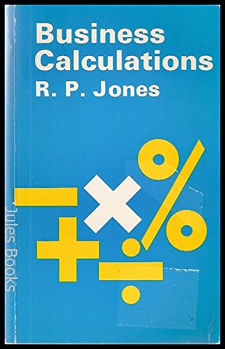 Business Calculations : Jones, Robert Partington: Amazon.in: Books