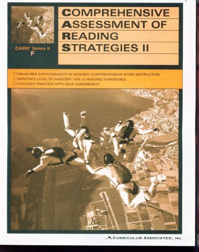 Comprehensive Assessment of Reading Strategies Ii Cars Series Ii F ...