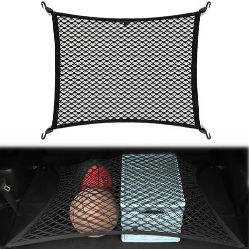 ZELLYA Premium Truck Bed Cargo Net, Organizer Elastic Car Rear Cargo ...